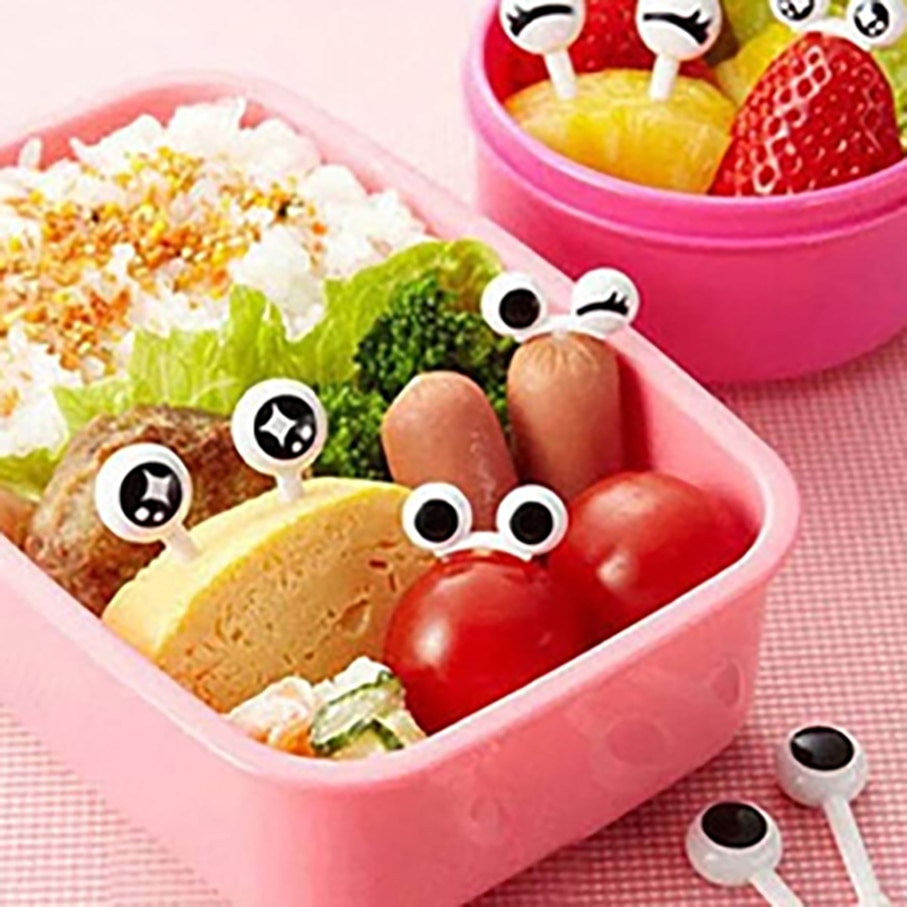 Set 78 buc mini furculite si scobitori decorative pentru tort, salata ...