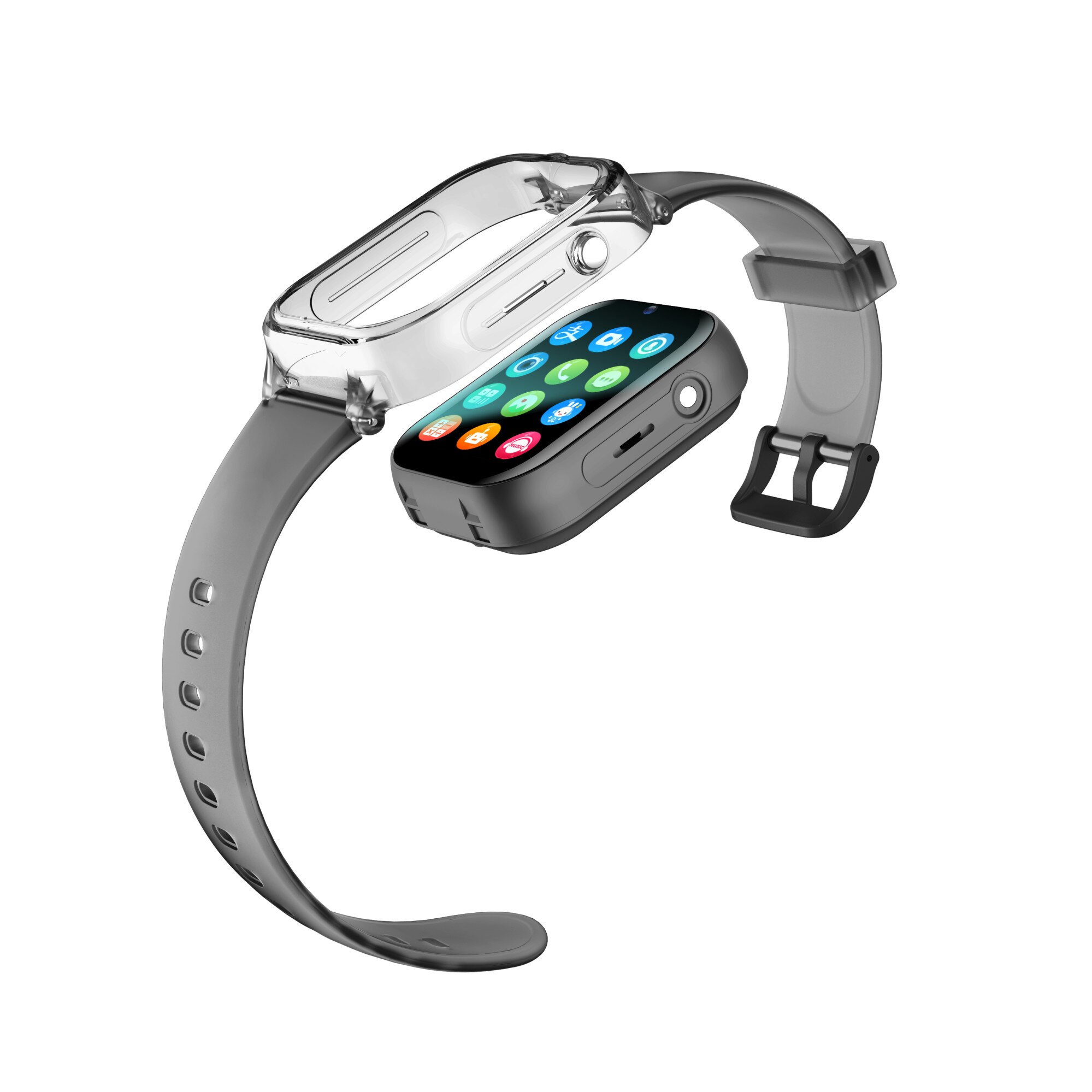 Ceas Smartwatch GPS Copii IOPA™, Functie telefon, 4G, Apeluri video ...