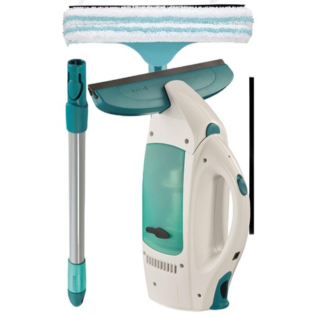 Aparat de curatat geamuri 3in1, Leifheit, 43 cm, Alb/Verde - eMAG.ro
