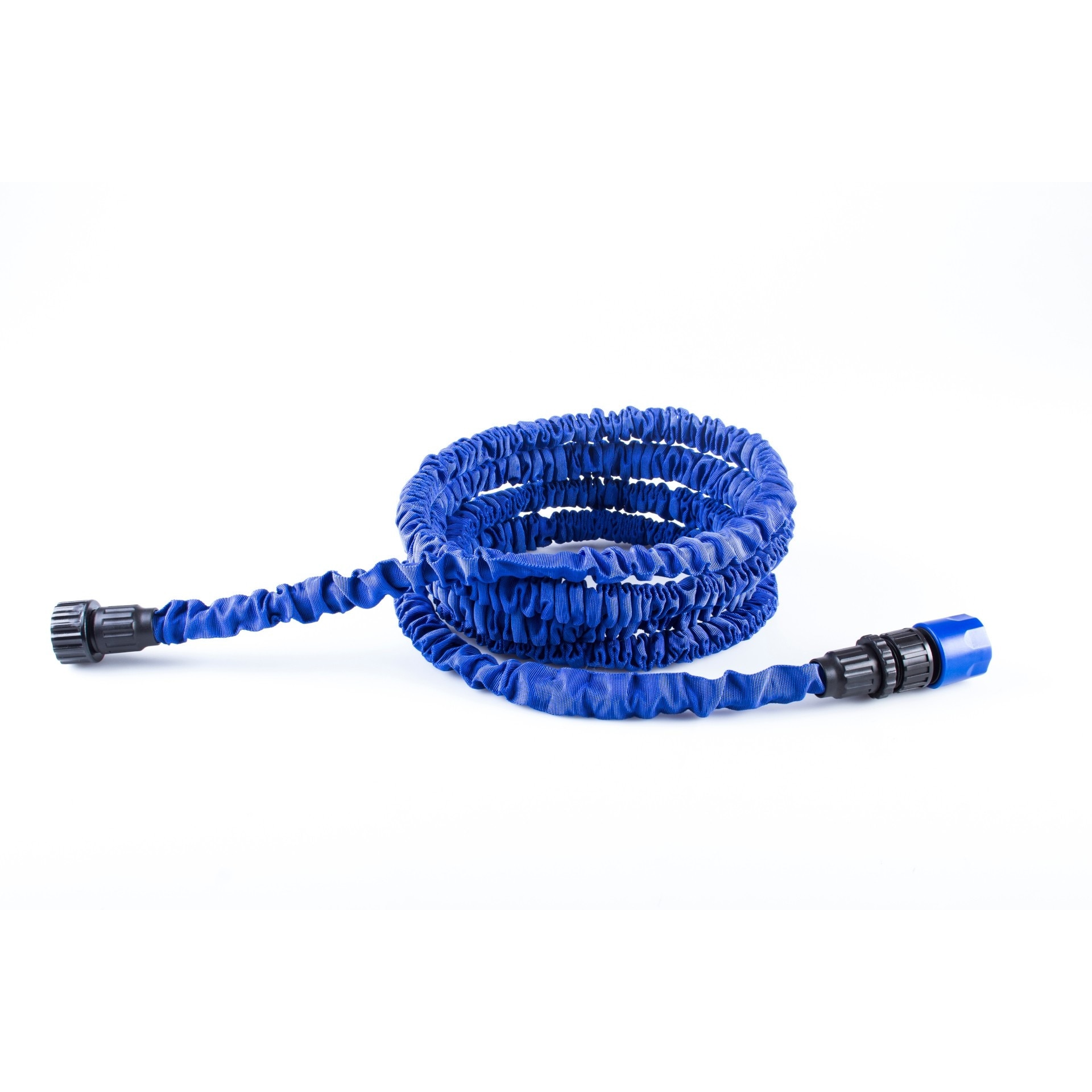 Furtun de gradina flexibil, Poliester/Latex/Plastic, 15 m, Albastru ...