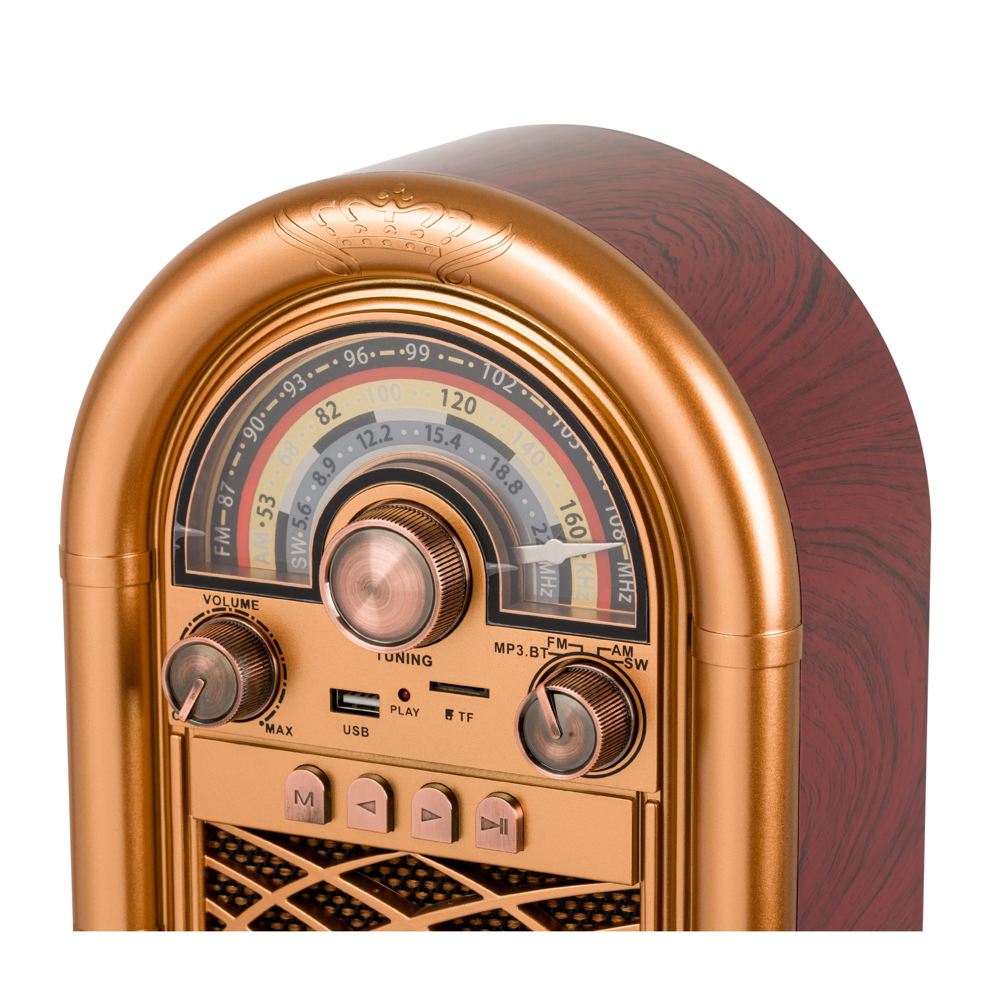 Radio retro, Retropolis New Orleans, Powerbank, Bluetooth, USB, 2400 ...