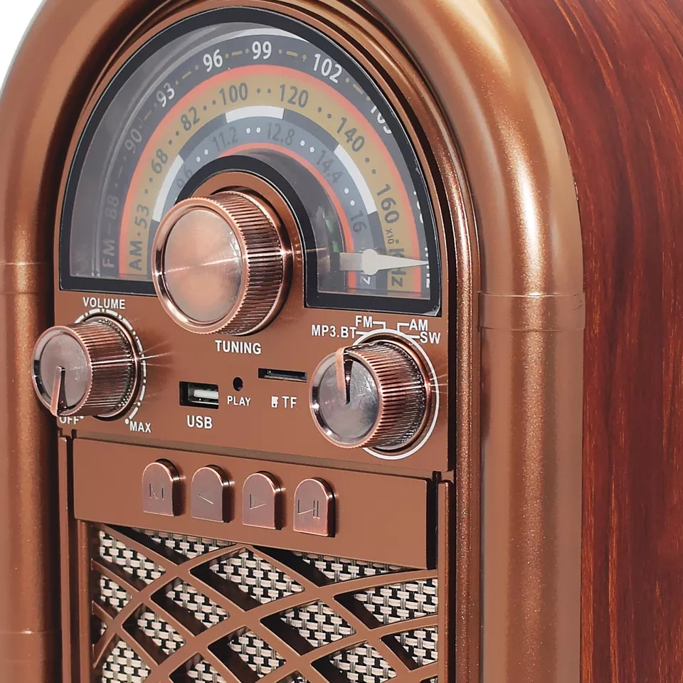Radio retro, Retropolis New Orleans, Powerbank, Bluetooth, USB, 2400 ...