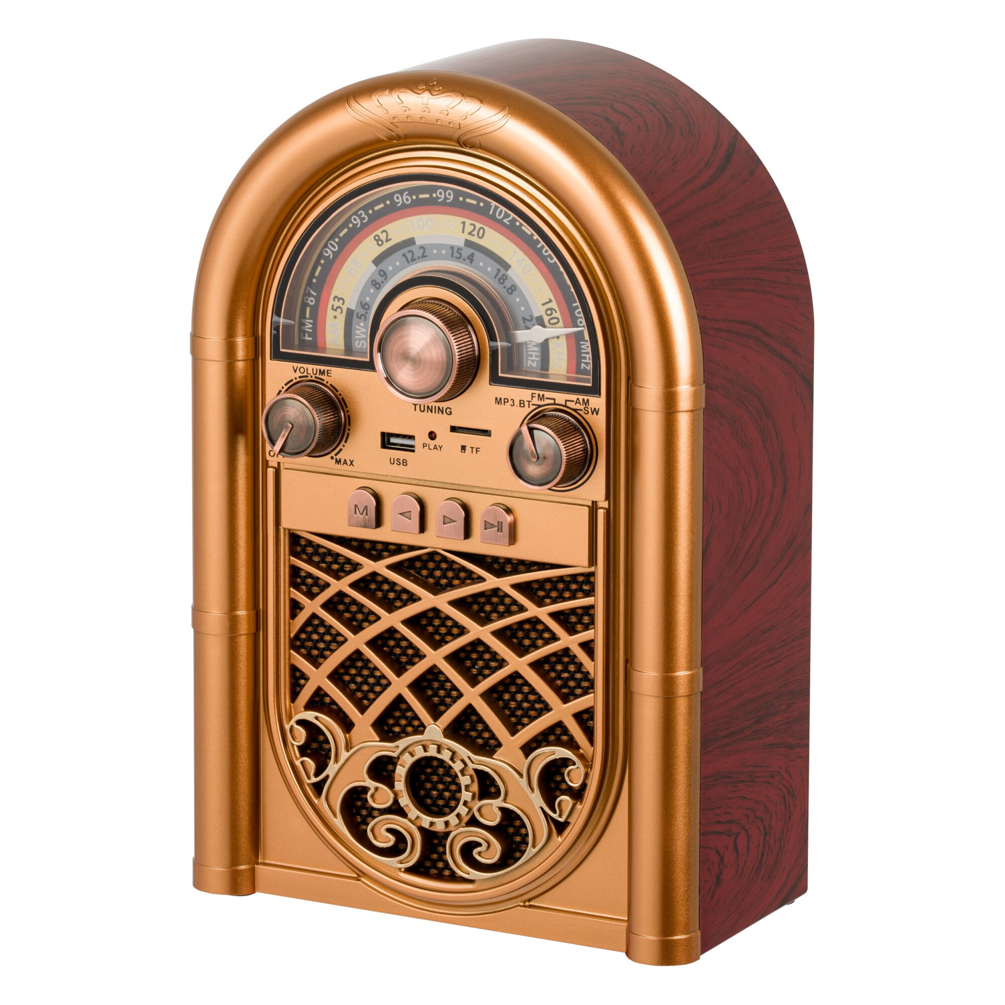 Radio retro, Retropolis New Orleans, Powerbank, Bluetooth, USB, 2400 ...