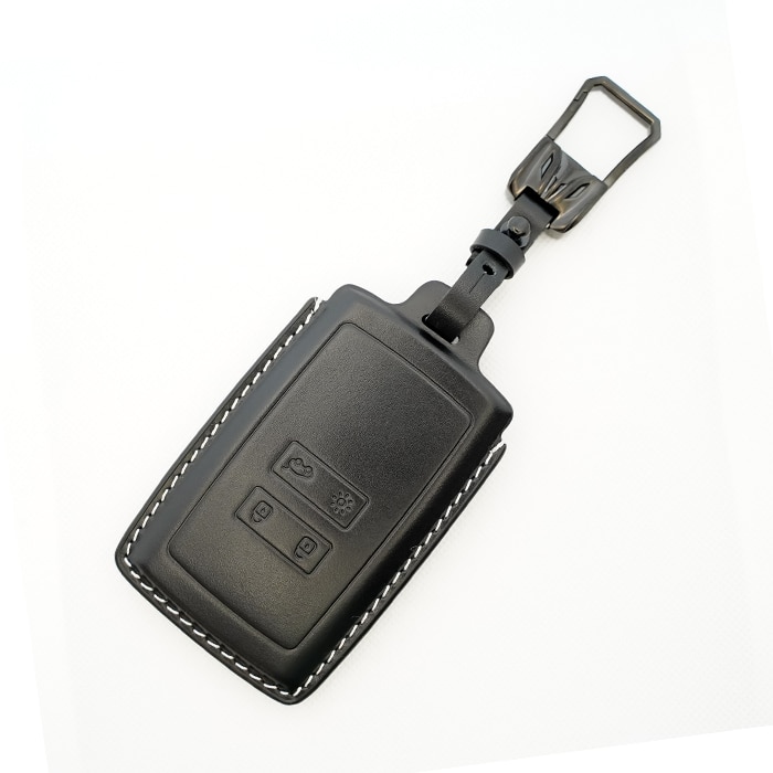 Husa Cheie/Cartela Auto tip Renault/Dacia, EHS E-Husa®, din piele ...
