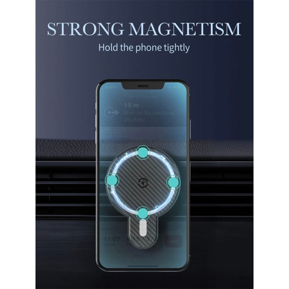 Suport auto tip MagSafe, Auto MagHolder, Fast Charge 15W, Magnetic ...