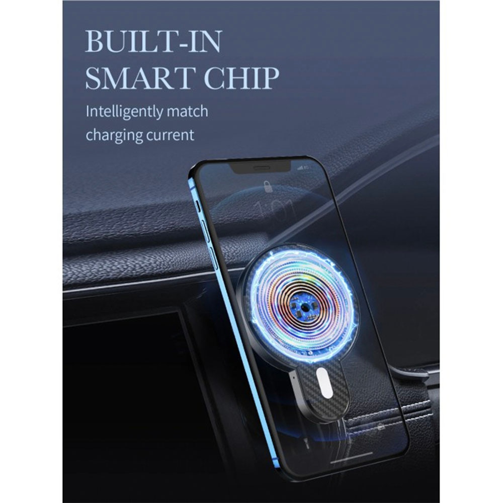 Suport auto tip MagSafe, Auto MagHolder, Fast Charge 15W, Magnetic ...