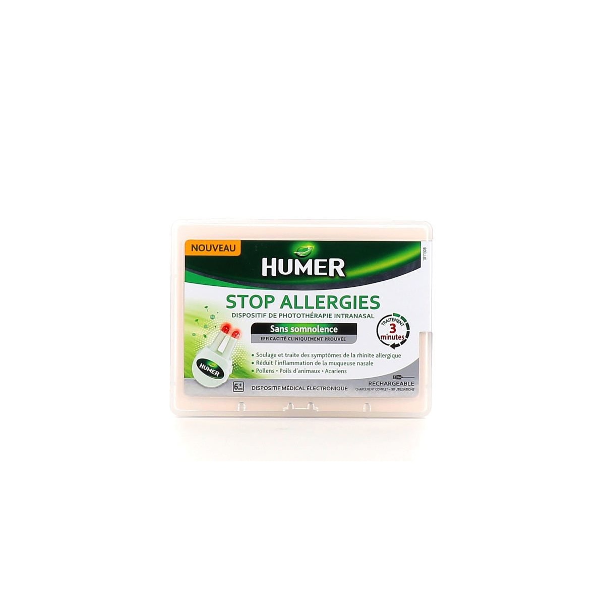 Dispozitiv de fototerapie intranazala, Humer, pentru rinita alergica ...