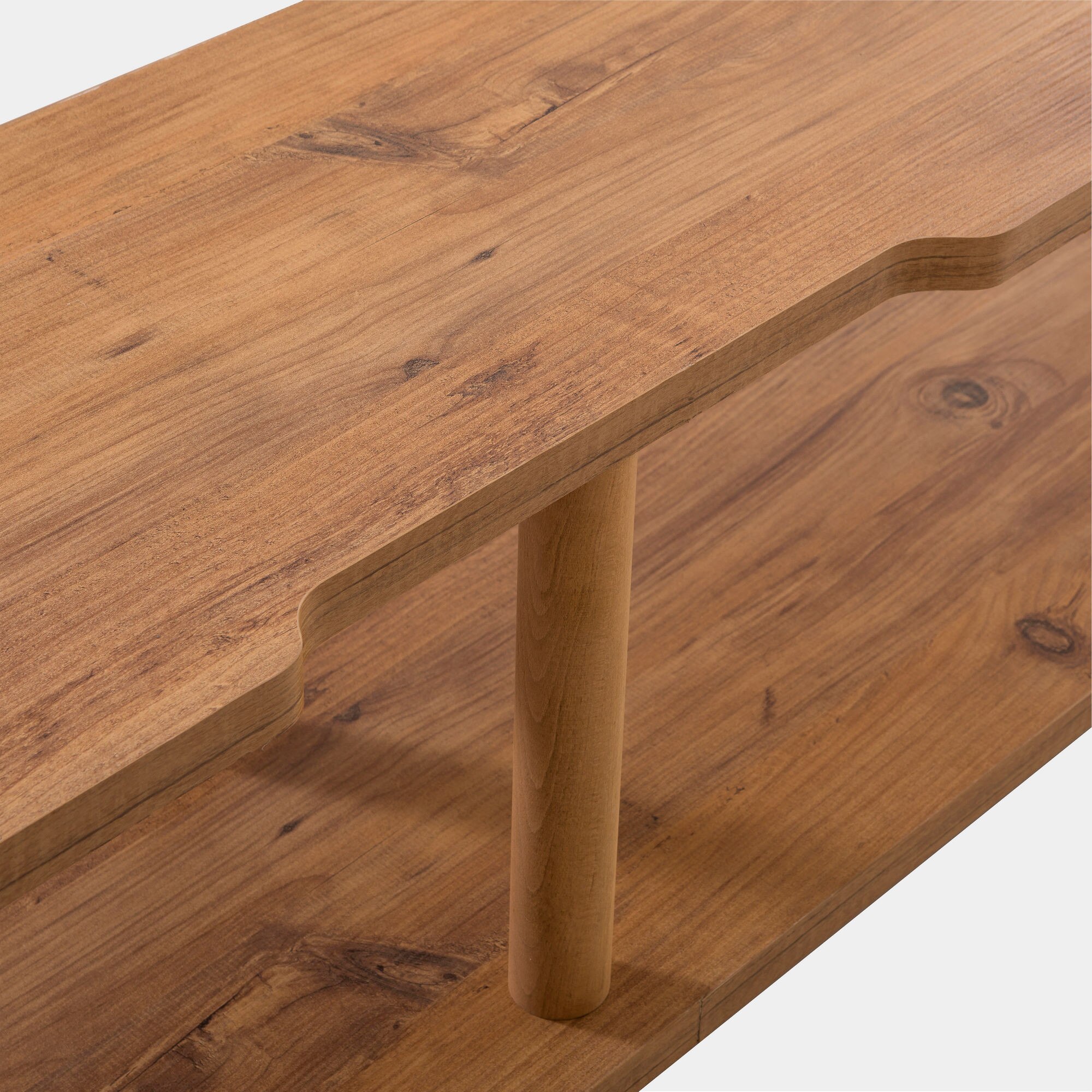 Comoda TV, Lada 140, Natural, 140 x 43 x 35 cm - eMAG.ro