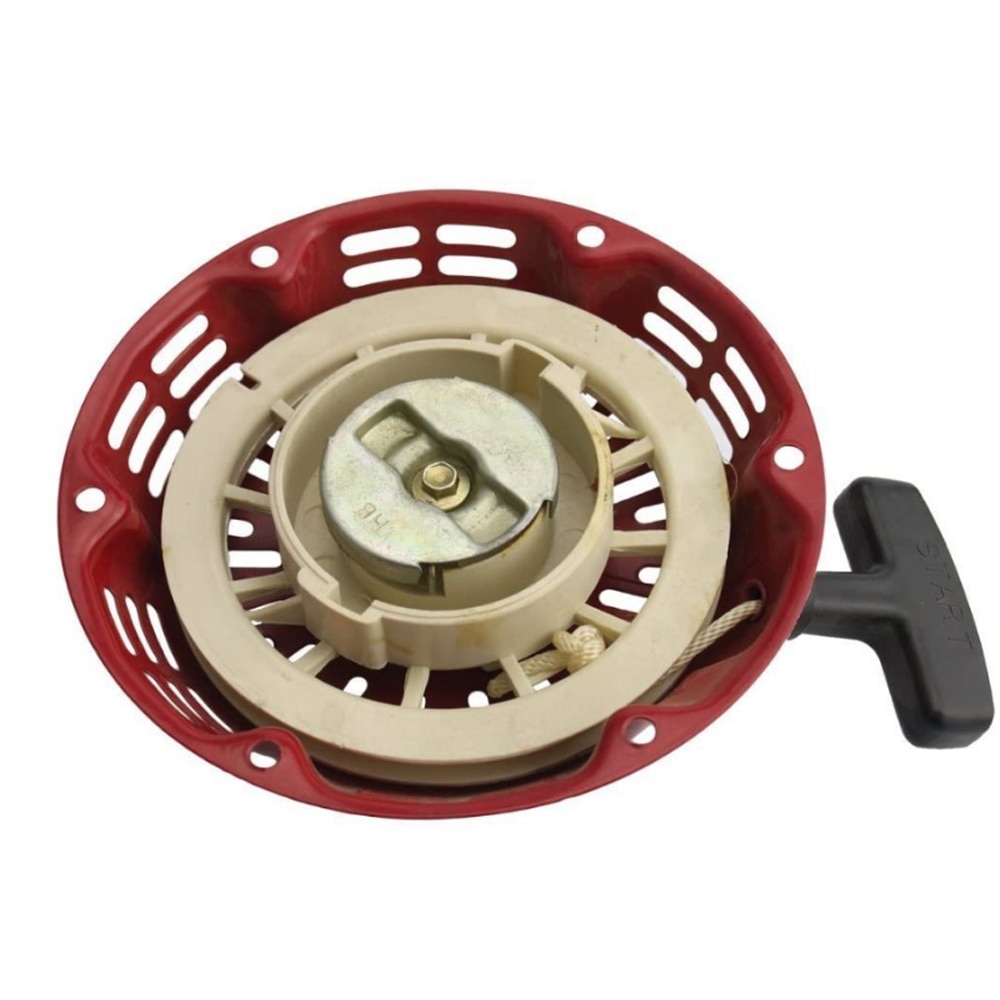 Demaror pentru masina tuns iarba, Metal, Rosu - eMAG.ro