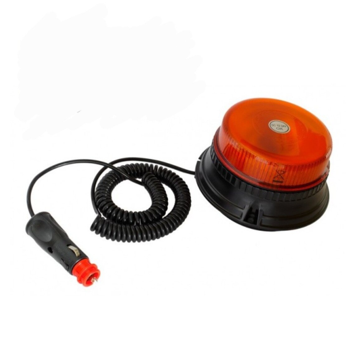 Girofar auto cu efect de rotatie sau stroboscopic 12V/24V orange cu 12 LED-uri de 3W - eMAG.ro