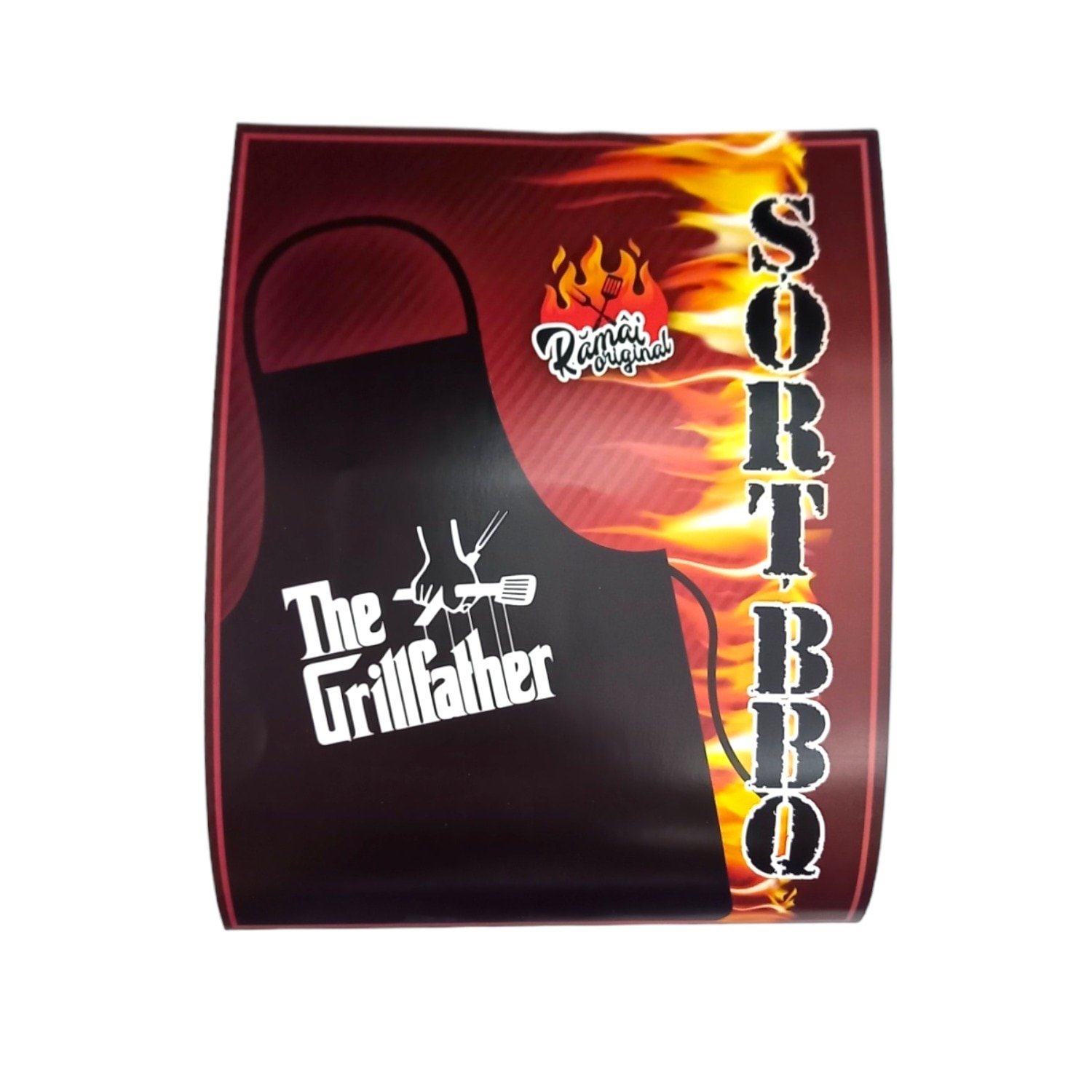 Sort pentru gratar,, The Grillfather", negru - eMAG.ro