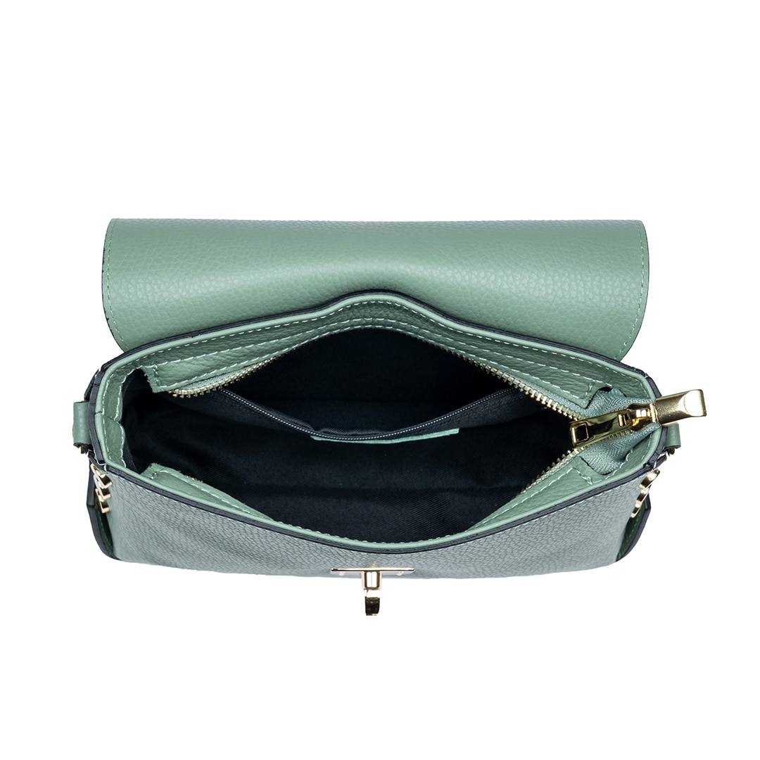 Poseta dama, piele, Toro Nero, Rosa, verde-salvia - eMAG.ro