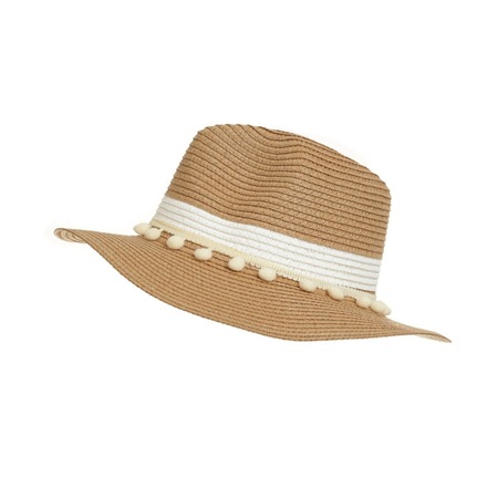 Panama kalap, női, PAMI, PD-0223-226-barna, 56 cm, barna - eMAG.hu