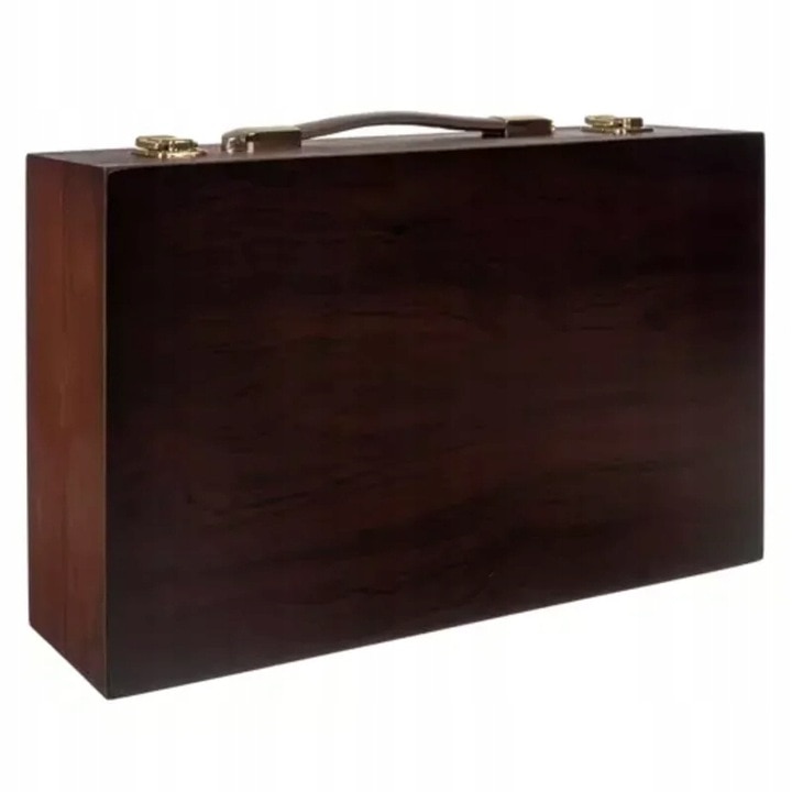 Set pictat si desen, Zola®, geanta depozitare din lemn, 85 piese, tot ...