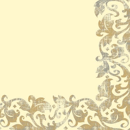 Servetel Dunisoft Design, 40x40 cm, Festiva crem 60 buc - eMAG.ro