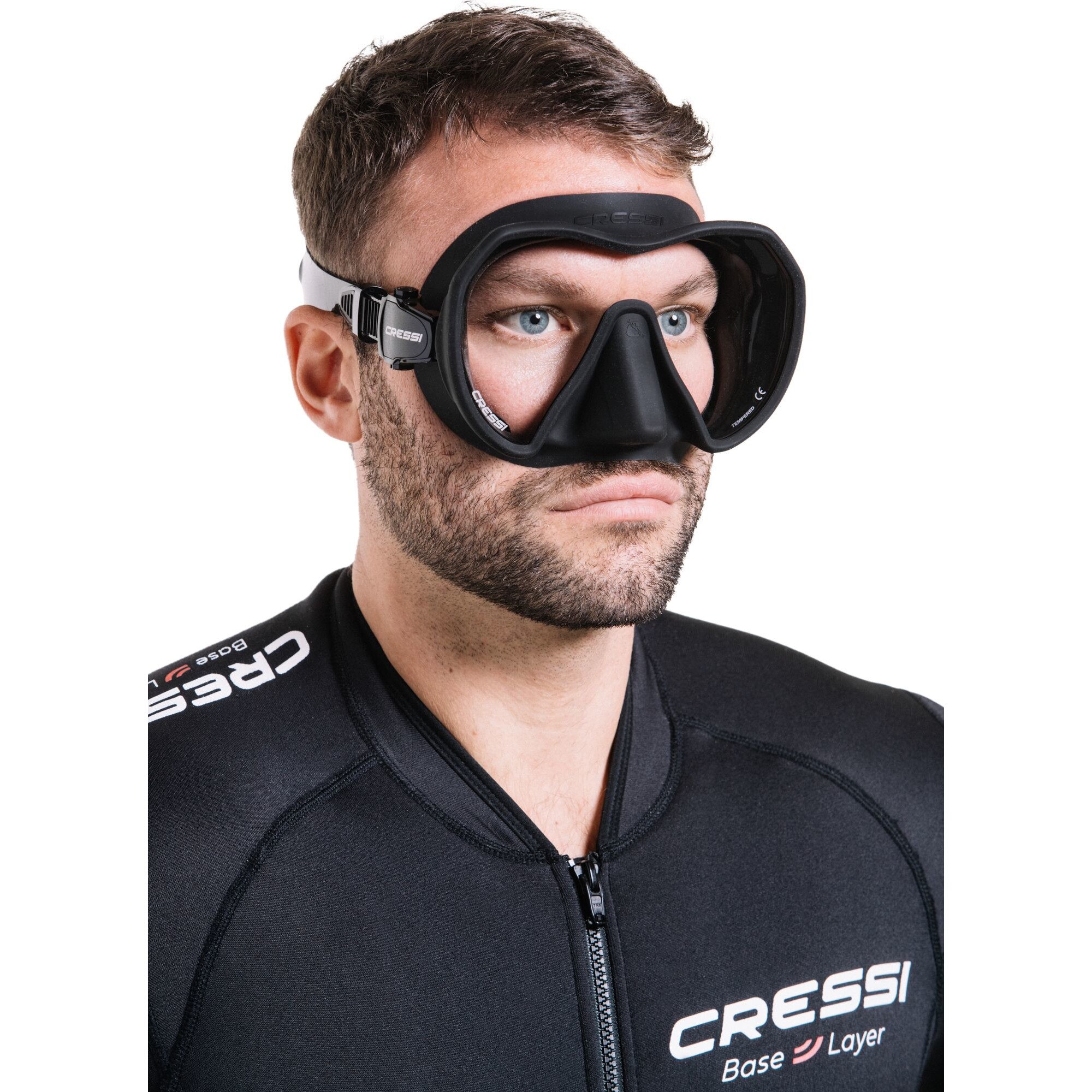 Маска за шнорхелинг и гмуркане Cressi, Модел Z1, Черен - eMAG.bg