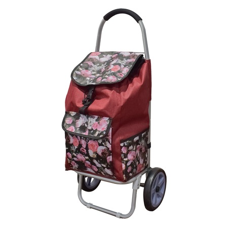 Carucior de piata pliabil, cadru din aluminiu, Naimeed D4949, 2 roti ...