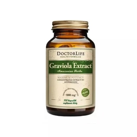 Supliment alimentar, Doctor Life, Extract de graviola, 100 capsule ...