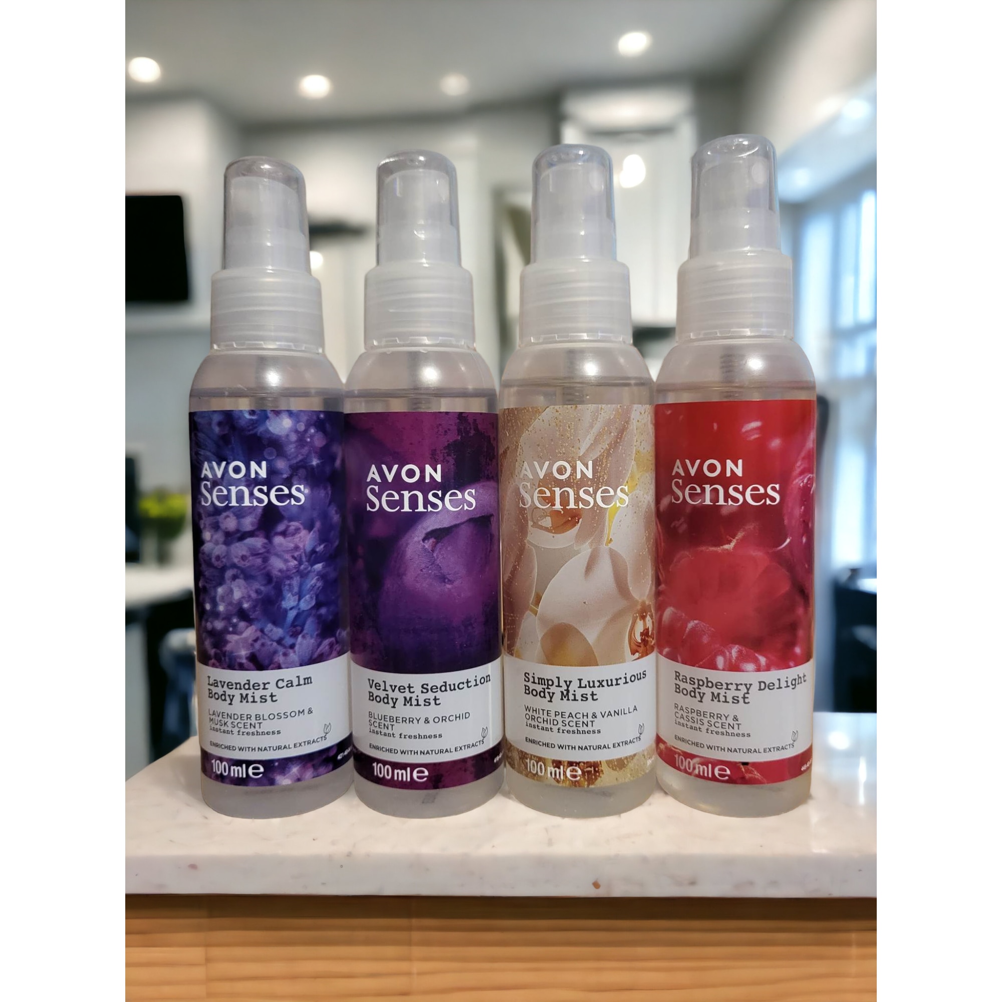 Set spray de corp parfumat, 4x100 ml - eMAG.ro