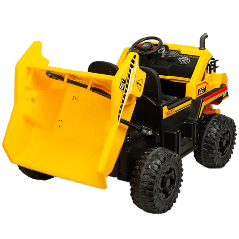 Basculanta electrica cu telecomanda Tank Toyz TK121, Galben - eMAG.ro