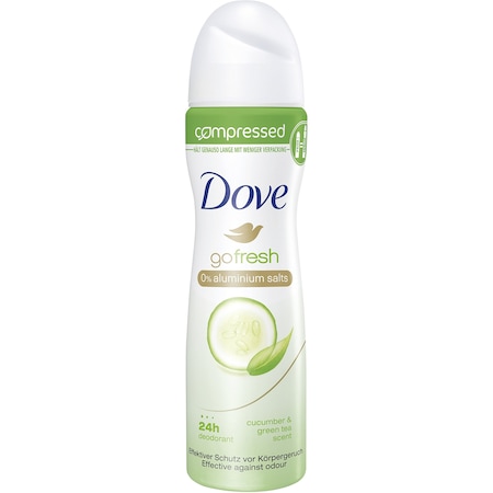 Deodorant Dove spray Go Fresh Parfum de castraveti si ceai verde fara ...