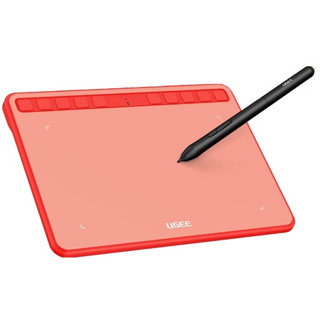 Tableta grafica 6.3 x 4 inch, cu 10 taste, stylus pen cu 8192 puncte ...