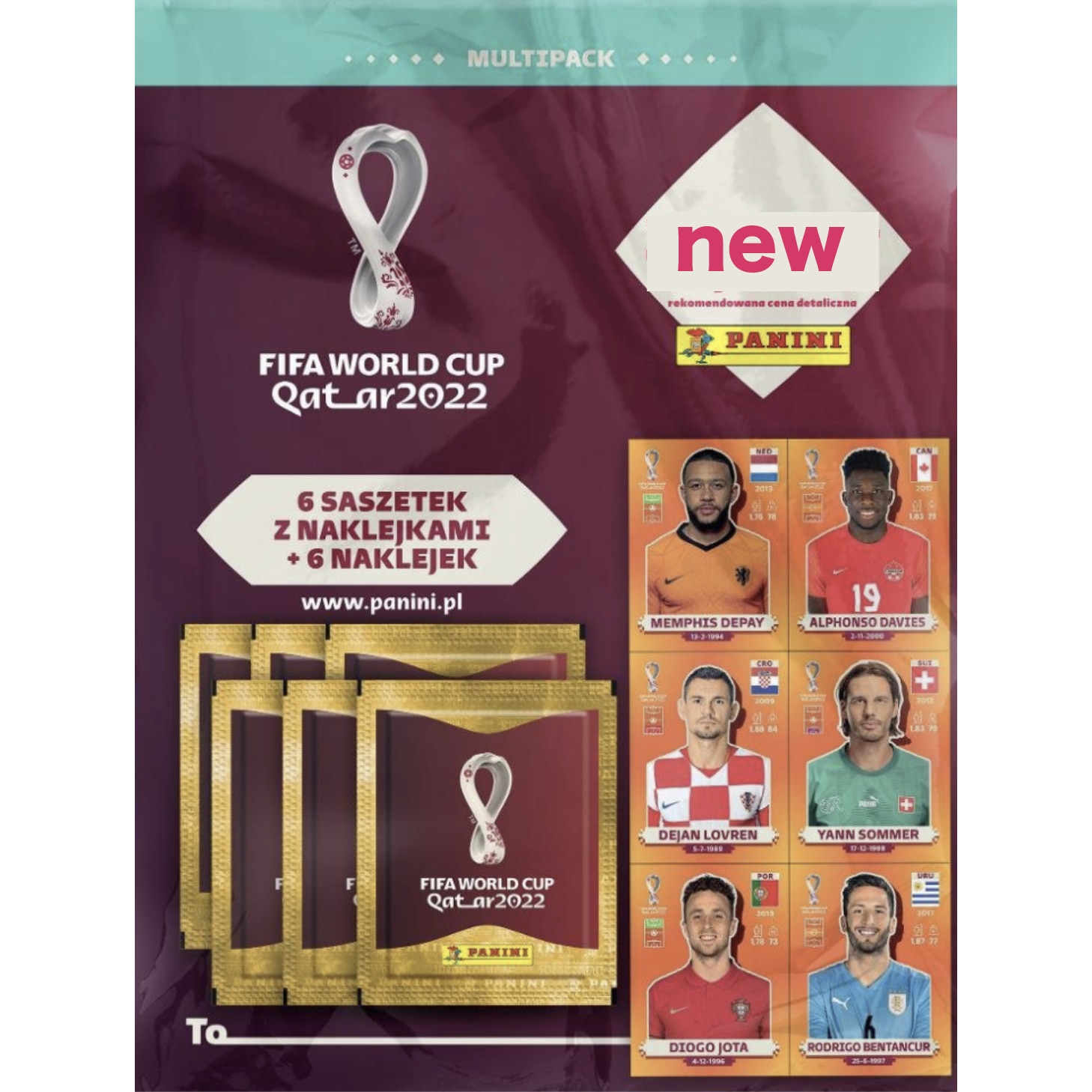 Autocolante cu pachete multiple pentru Cupa Mondiala FIFA Qatar 2022 ...