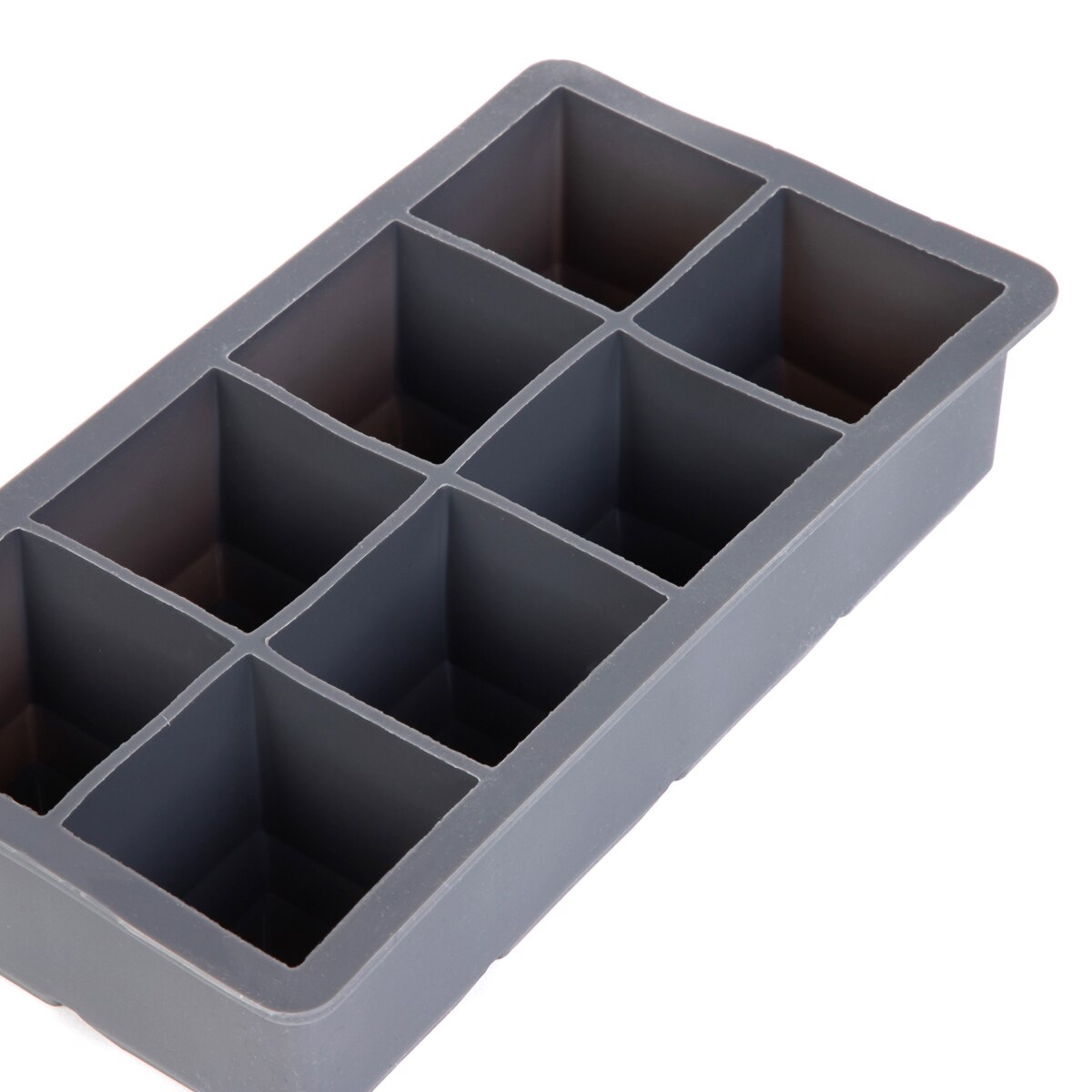 Forma pentru gheata, Homla, Silicon, 22x12 cm, Gri - eMAG.ro