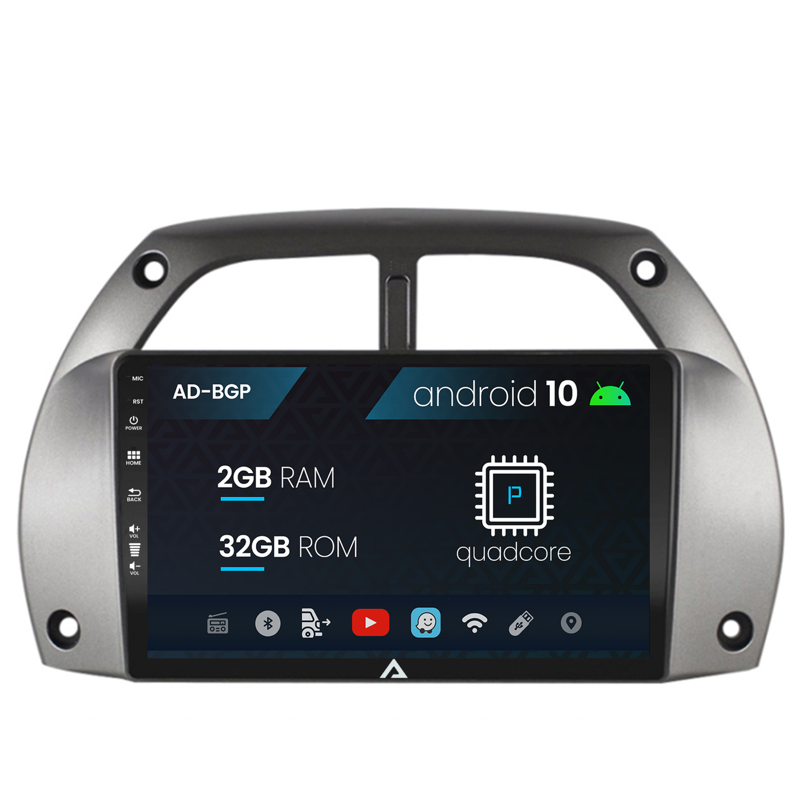 Navigatie Toyota RAV4 (2001-2006), Android 10, P-Quadcore / 2GB RAM ...