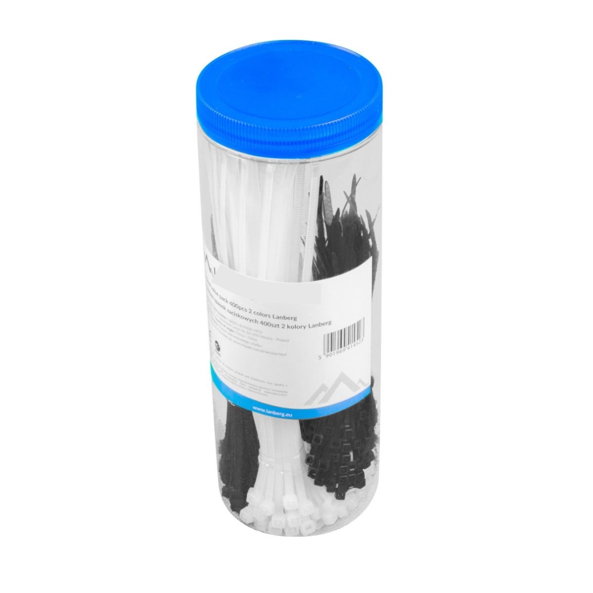 Set complet de 400 coliere din plastic pentru gestionarea cablurilor ...