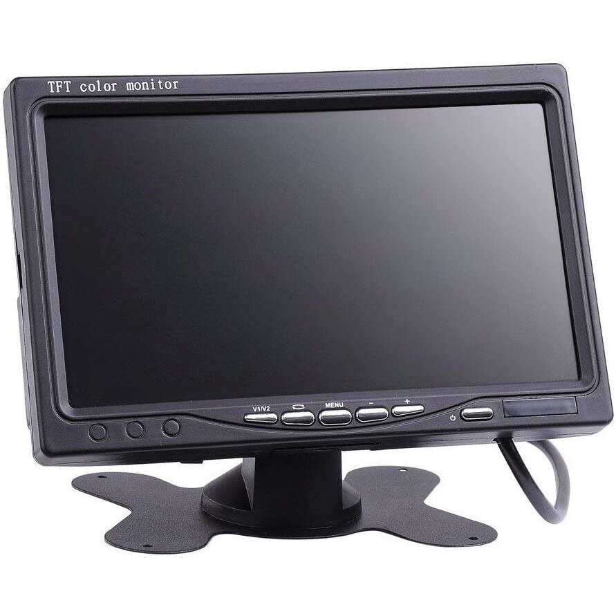Monitor pentru autoturism, LCD, Pentru camera marsarier, Negru - eMAG.ro