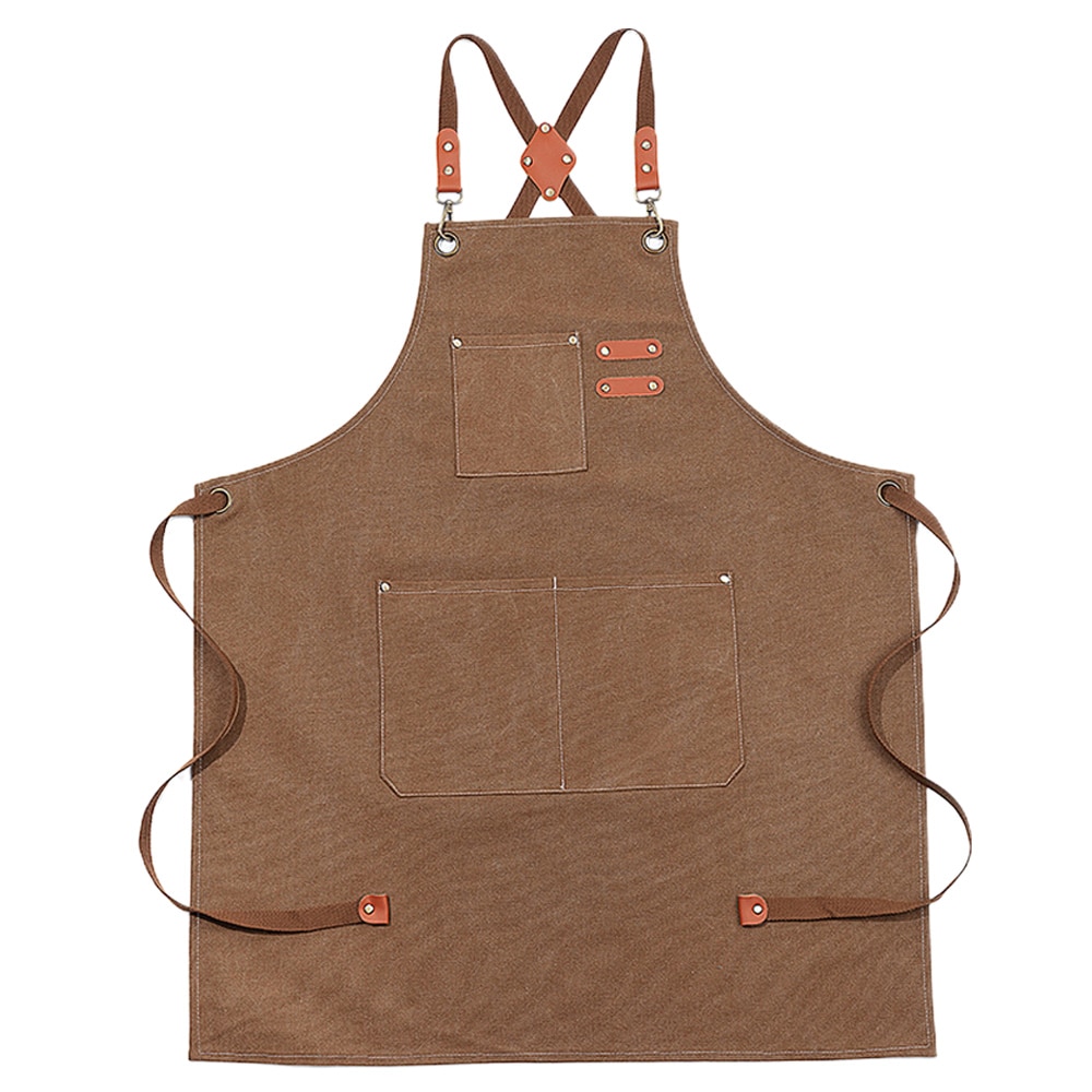 Sort de lucru pentru gradinarit, Bumbac, Maro - eMAG.ro