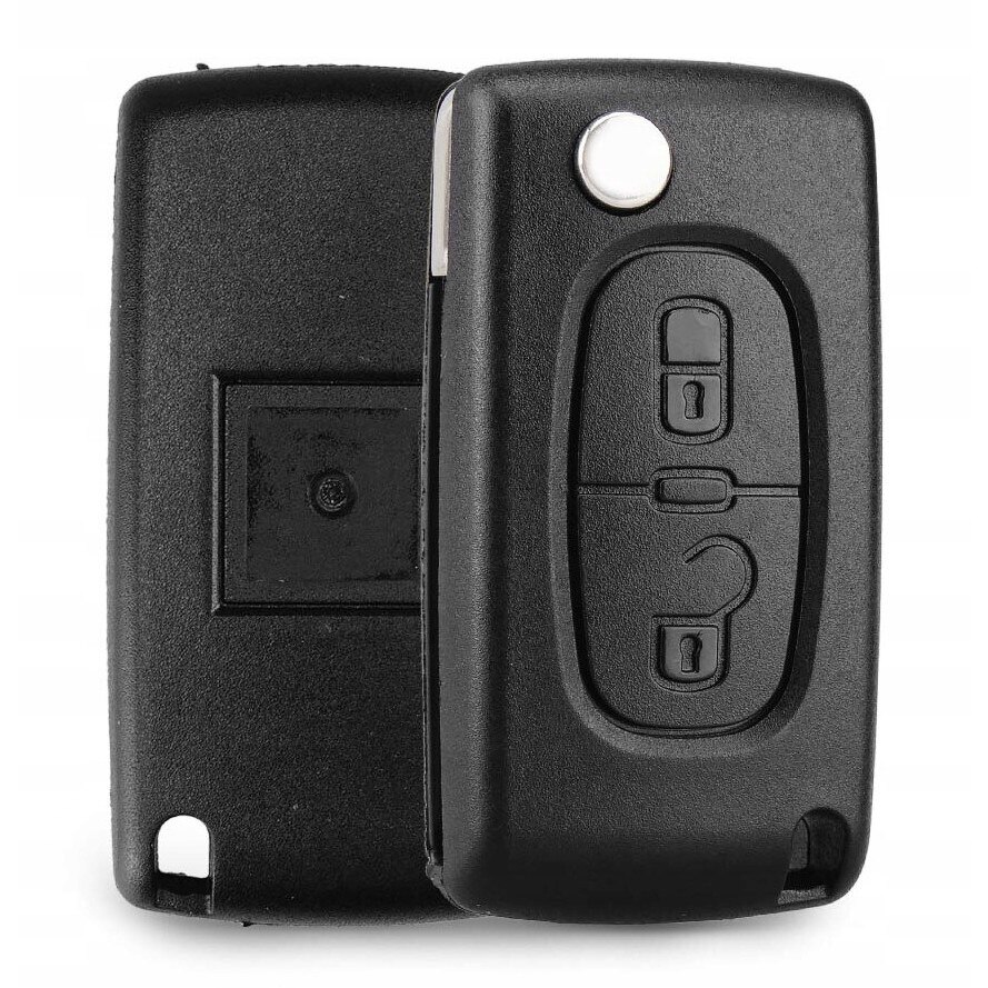 Telecomanda cu cheie, Pentru Citroen C1 C2 C3 C4 C5 C6 C8, Negru - eMAG.ro