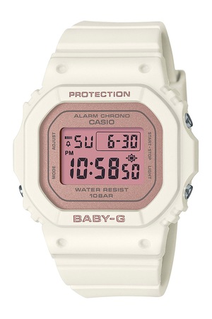 Casio, Ceas digital Baby G, Alb - eMAG.ro