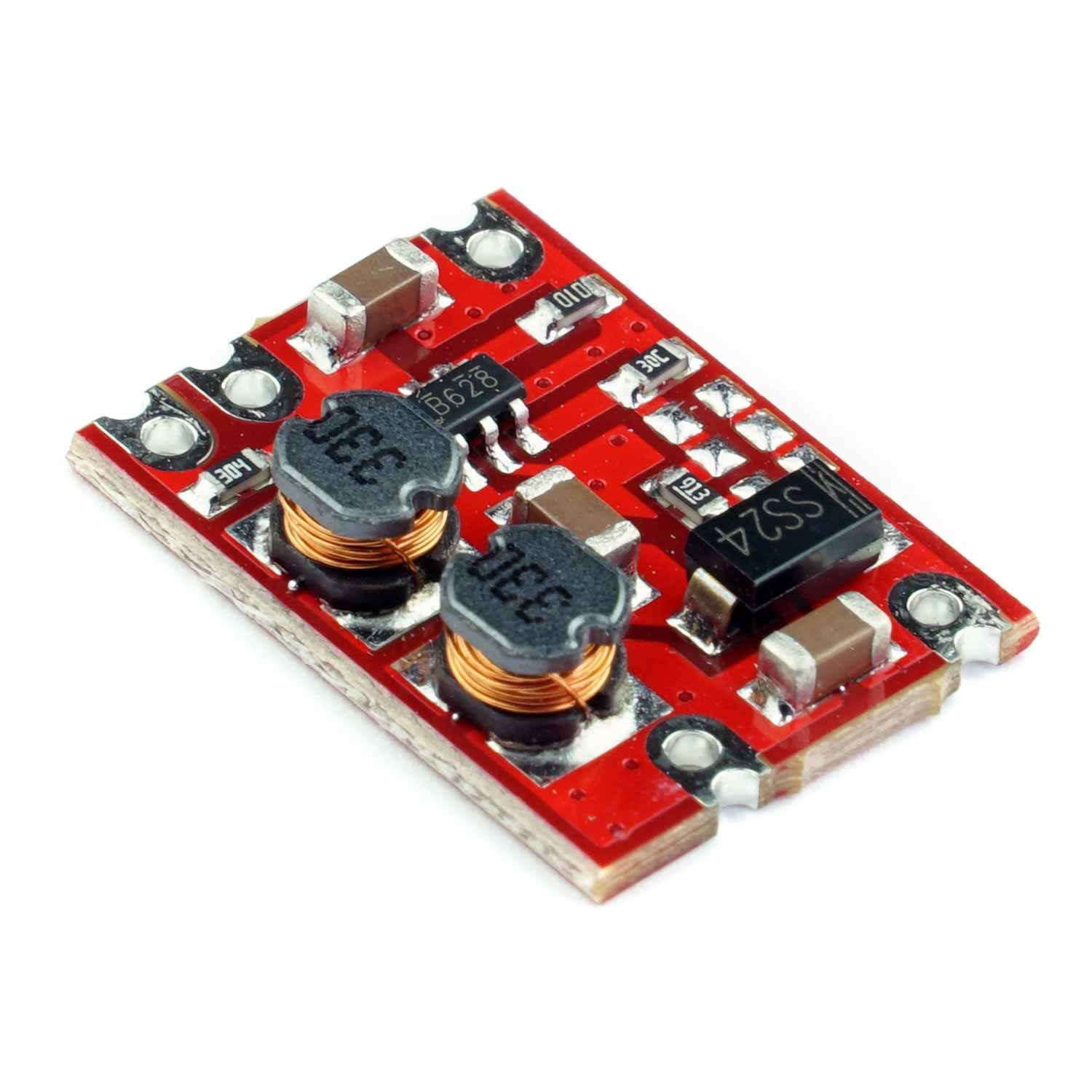 Convertor Buck-Boost, Elektroweb, 3V-15V la 3.3V, Rosu - eMAG.ro