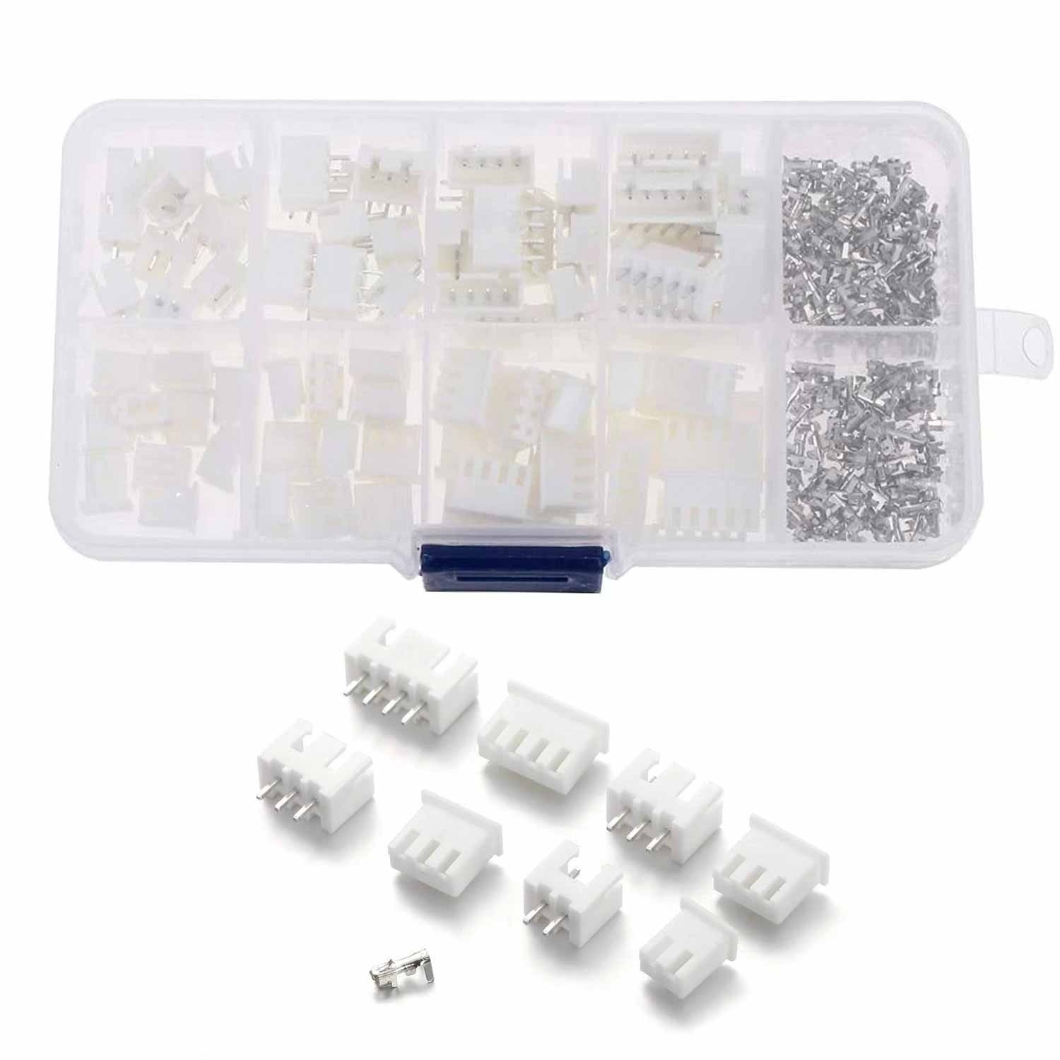 Set 230 conectori JST-PH 2.0 + priza, Elektroweb, 2 3 4 5 pini - eMAG.ro