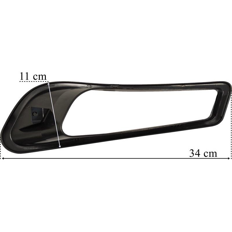 Carcasa lampa halogen stanga Lamiro, Mercedes Arocs, Negru - eMAG.ro