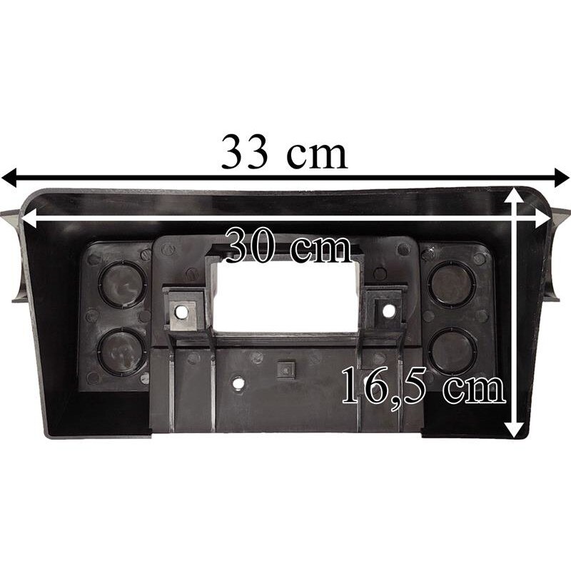 Carcasa far tractor Fendt Vario/Farmer, Lamiro, 33 x 16.5 cm, Negru ...