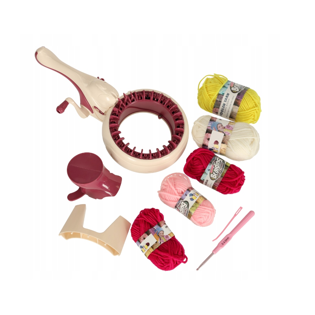 Set de crosetat pentru copii, Zola®, masina de cusut cu accesorii ...