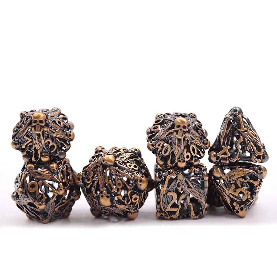 Set 7 zaruri, Metal, Cupru - eMAG.ro