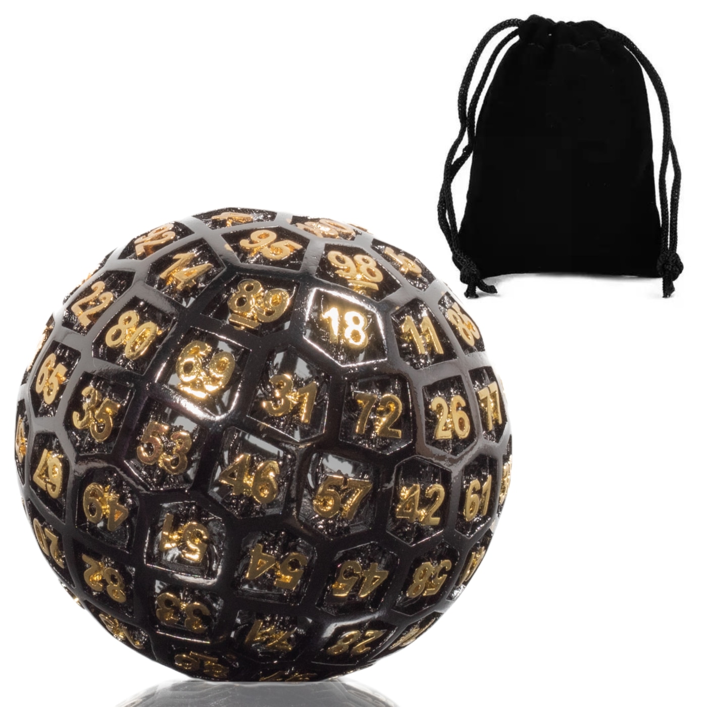 Zar cu 100 de numere, Metal, Negru - eMAG.ro