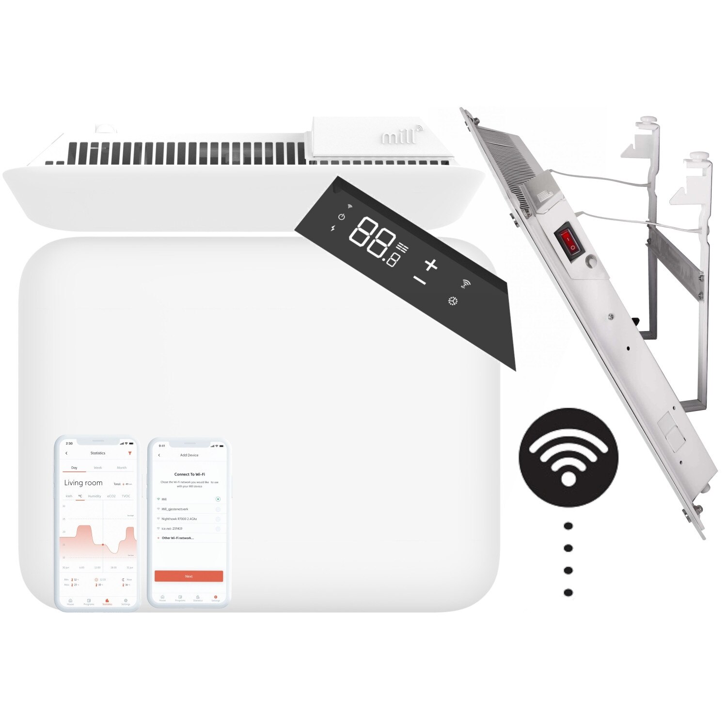 FŰTŐPANEL MORA ACÉL RADIATOR 400W FEHÉR PA400WIFI3 - eMAG.hu