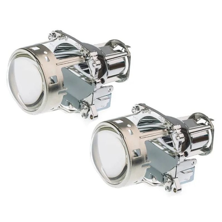 Set 2 Lupe BI-LED 3" H7 - eMAG.ro