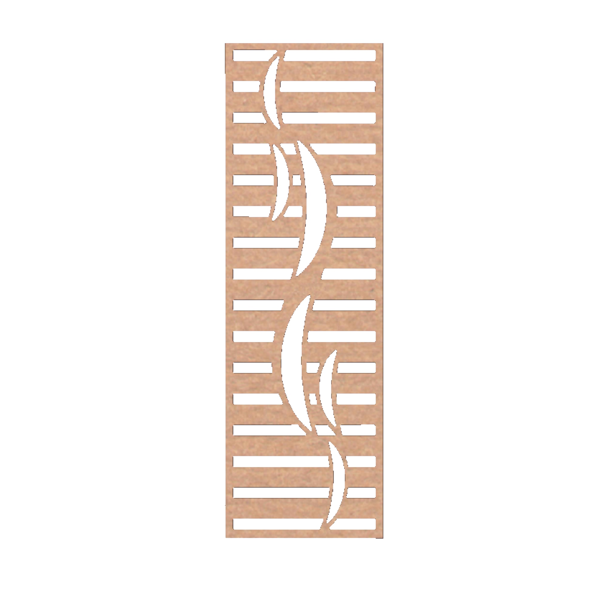 Panou decorativ traforat, Mdf natur, Mos170, 150 x 48 cm, 6 mm - eMAG.ro