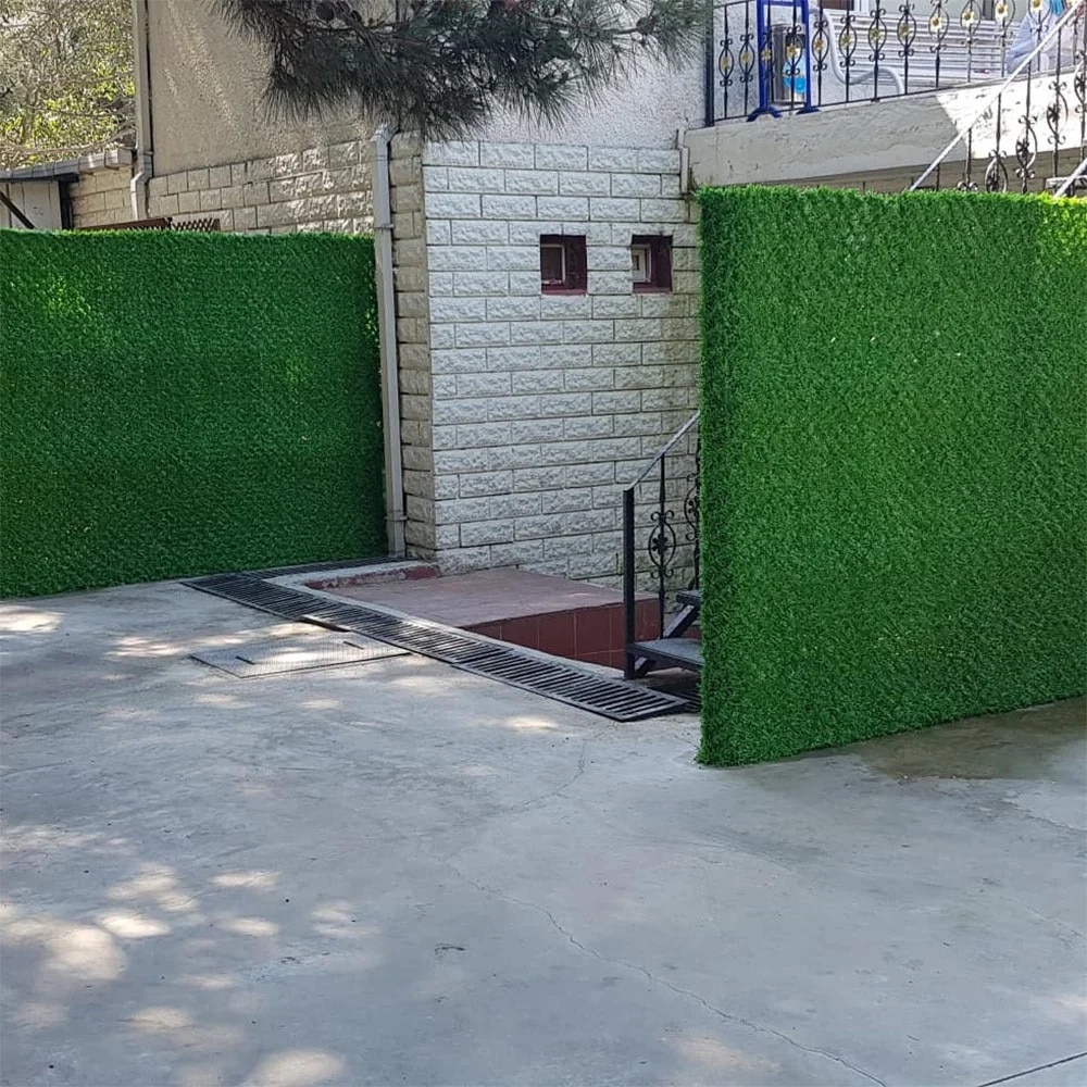 Paravan imitatie gard viu artificial, dimensiune 1.7m x 10m - eMAG.ro