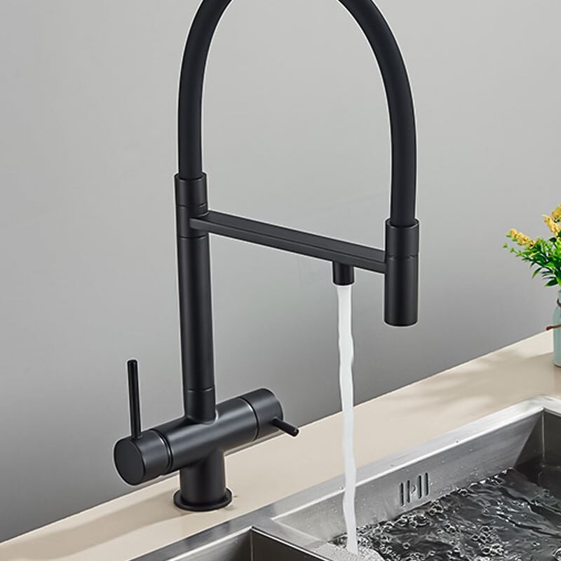 Baterie 3 cai AQUAROO, dus flexibil, pentru filtru apa, seria Ultra ...