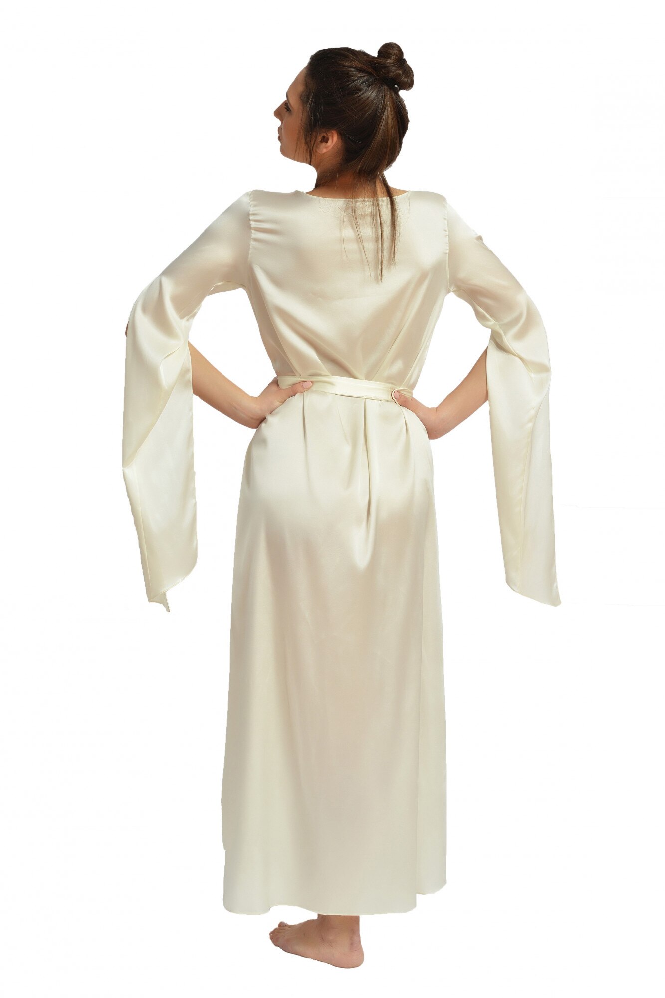 Halat din matase model unicat M/L Byzantion MarieSobriand - eMAG.ro