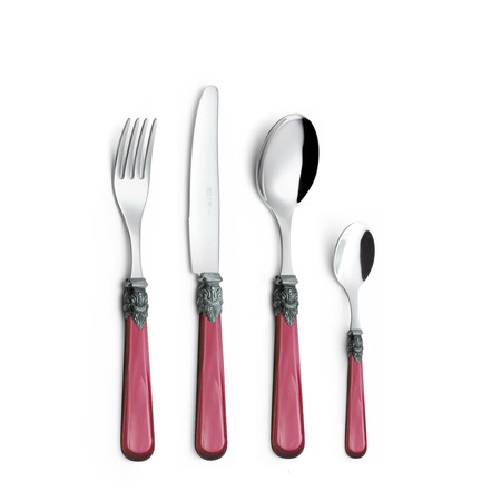 Set tacamuri 24 piese colorate Napoleon, Bordeaux 8 eme, made in italy ...