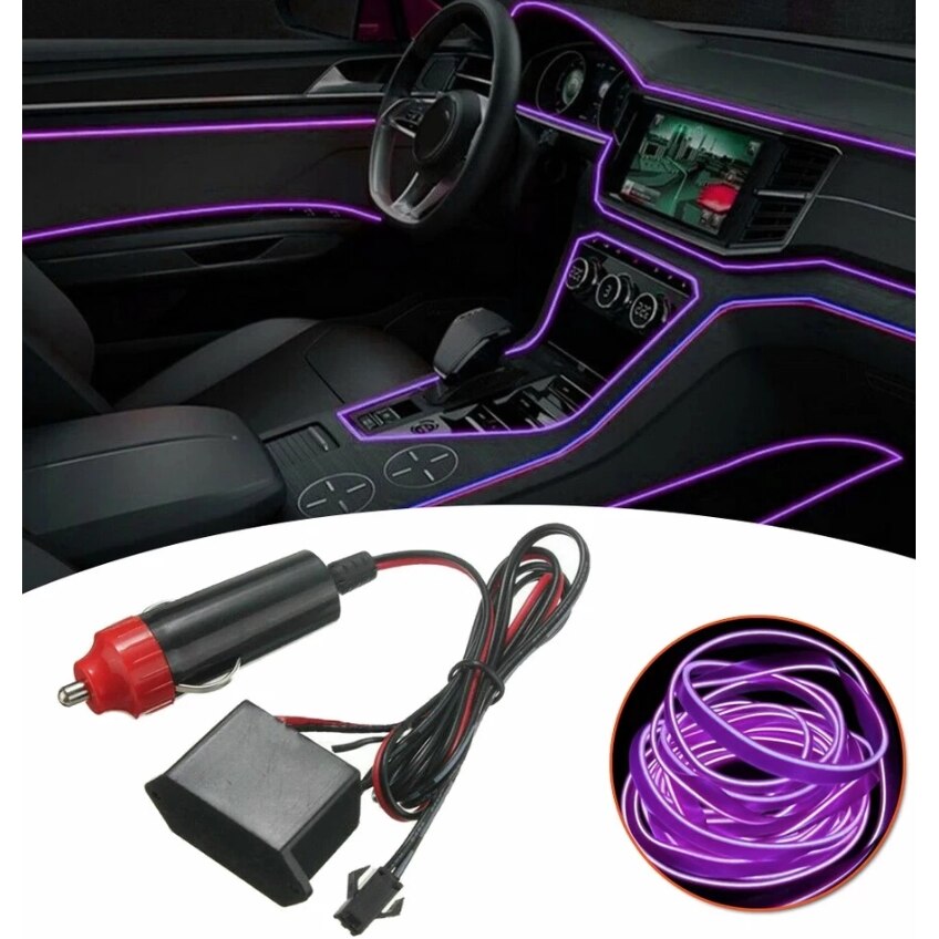 Banda Led Auto 2M Mov - eMAG.ro