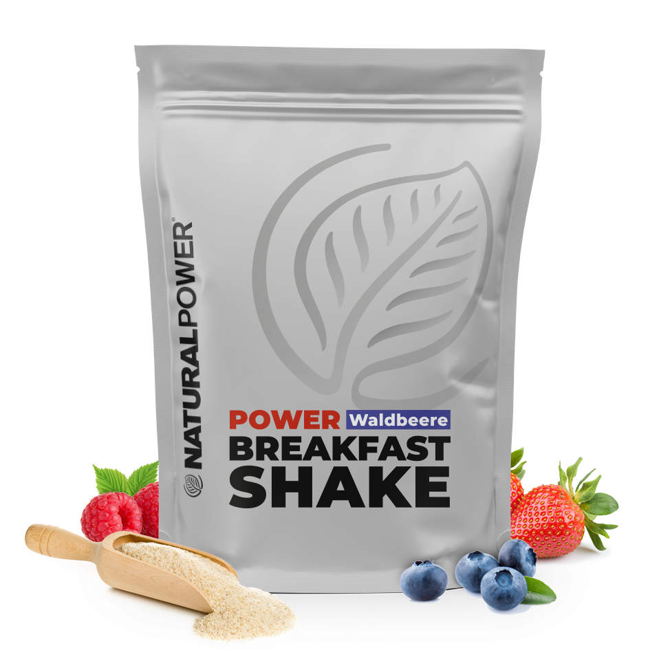 Power breakfast shake, Natural Power, aroma de Fructe de Padure, 800g ...
